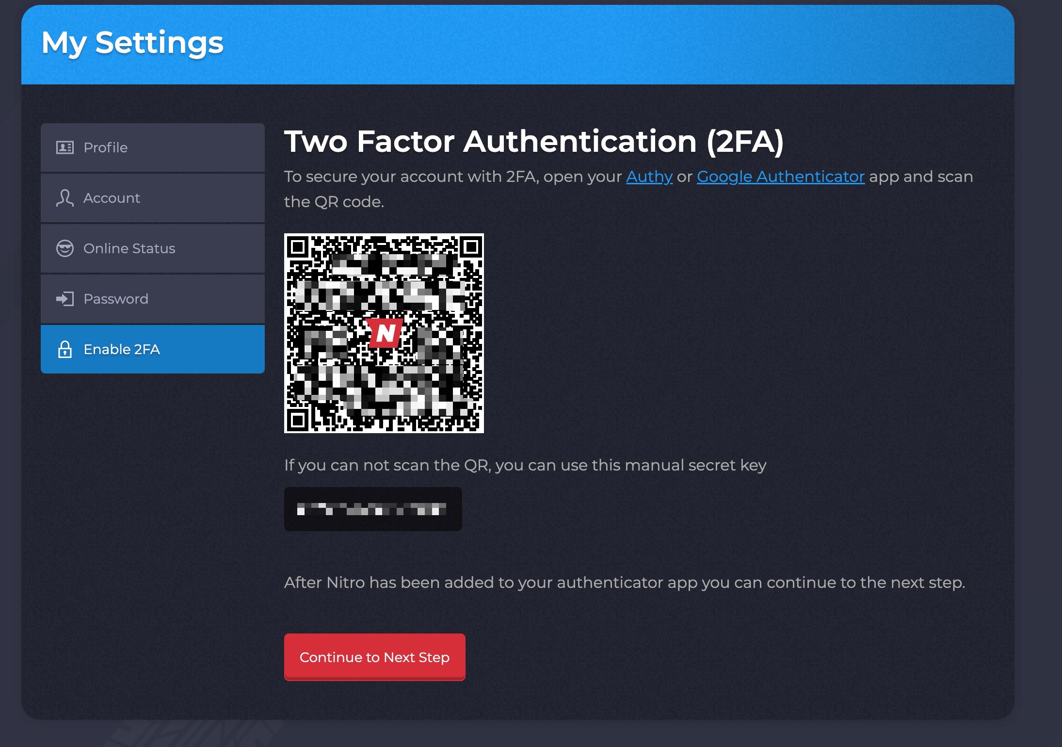 Secure Your Nitro Account with Two-Factor Authentication (2FA) - News ...